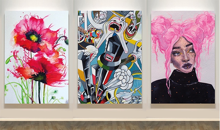 Cass Art Blank Canvas Showcase - Cass Art